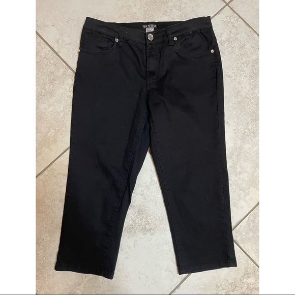 VENUS | Jeans | Venus Black Capri Jeans | Poshmark